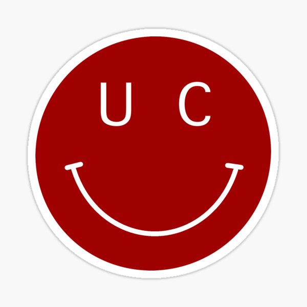 "UChicago Smiley Face" Sticker by sweetstuffpw | Redbubble