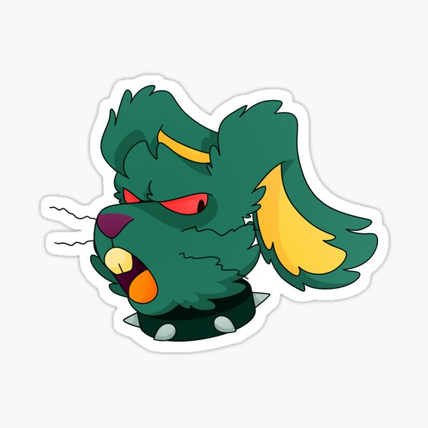 "mean rabbit from video game" Sticker for Sale by zawmek | Redbubble