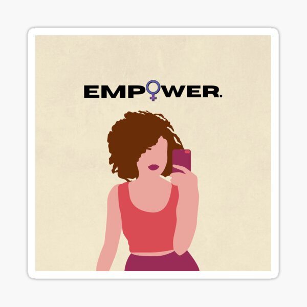 "Women Empowerment Sticker - girl power sticker" Sticker by ...
