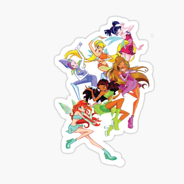 Aufkleber AUFKLEBER WINX FLORA DECAL STICKER Sammeln & Seltenes
