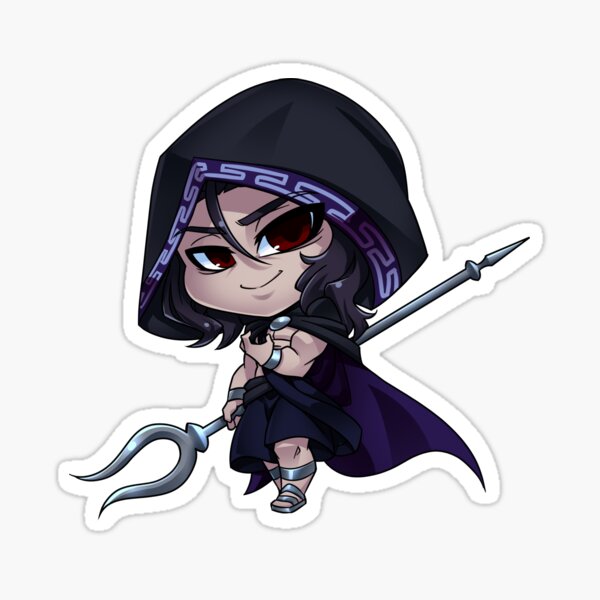 "Hades" Sticker for Sale by Little-Olympus | Redbubble