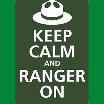"Keep Calm and Ranger On" Magnet for Sale by Lawrence Baird | Redbubble