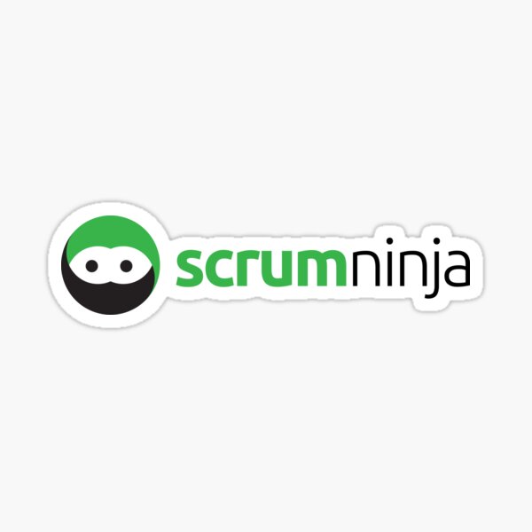 "Scrum Ninja" Sticker for Sale by Tech-e-Tees | Redbubble