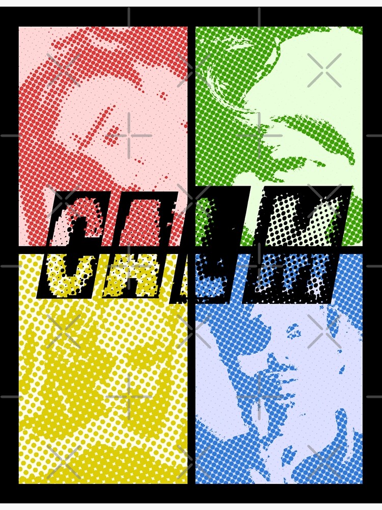 "CALM Pop Art" Poster for Sale by sydneymrejen1 | Redbubble