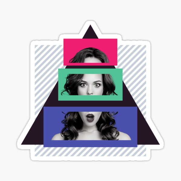 "Pyramid" Sticker for Sale by Newlifemine | Redbubble