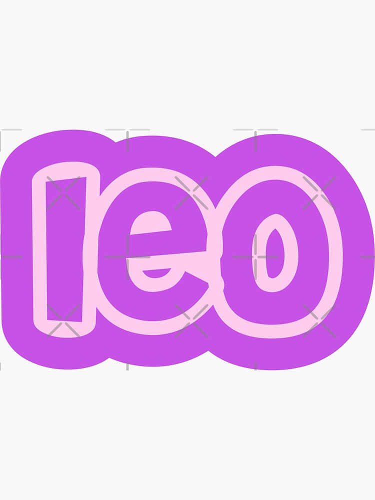 "leo y2k aesthetic" Sticker for Sale by 3rdgilmoregirl | Redbubble