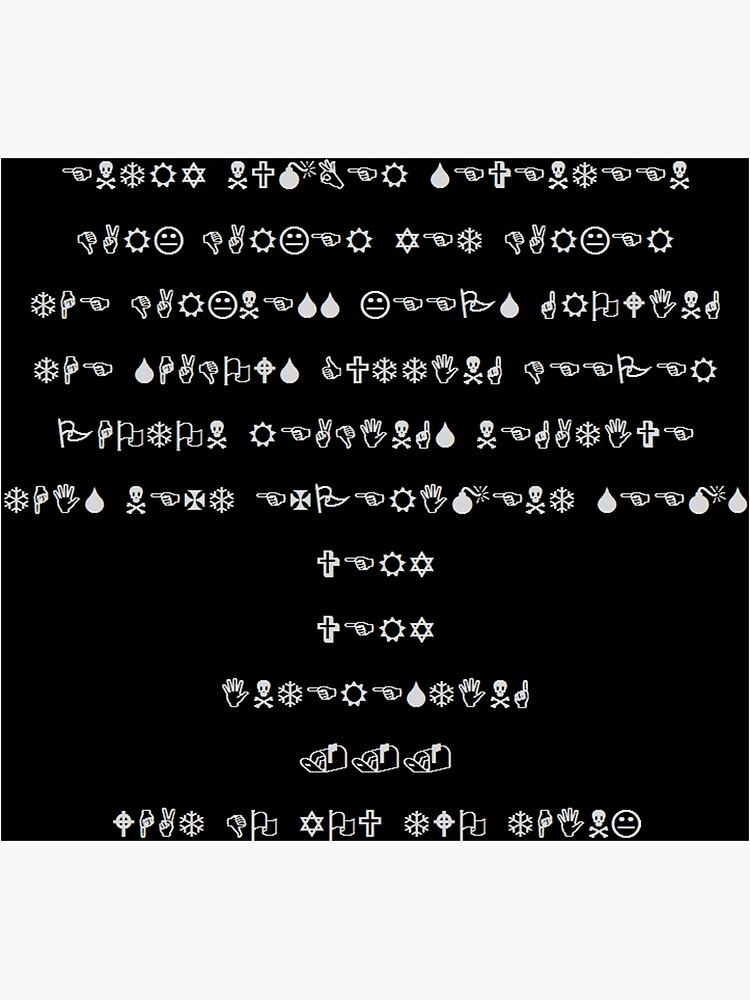 "Undertale Gaster" Sticker by ckrsdk4 | Redbubble