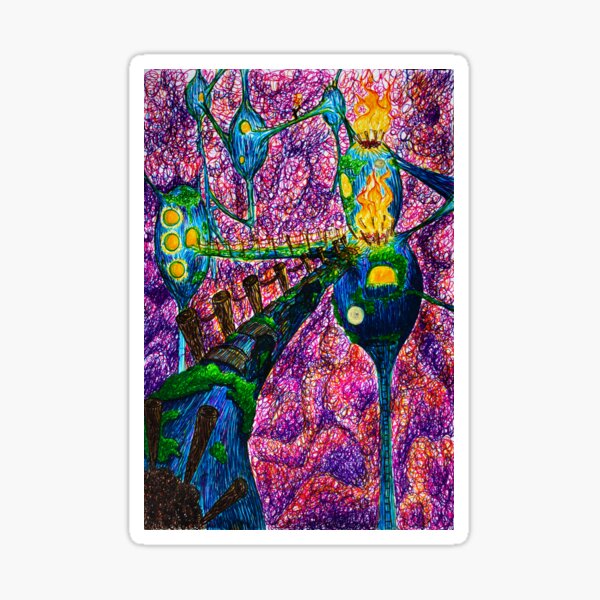 "pods" Sticker for Sale by YellowLimes | Redbubble