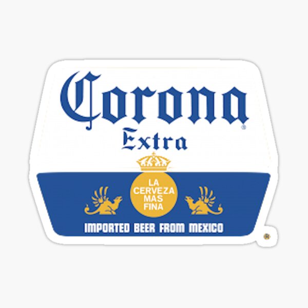 "Corona Extra" Sticker for Sale by CafeSol | Redbubble