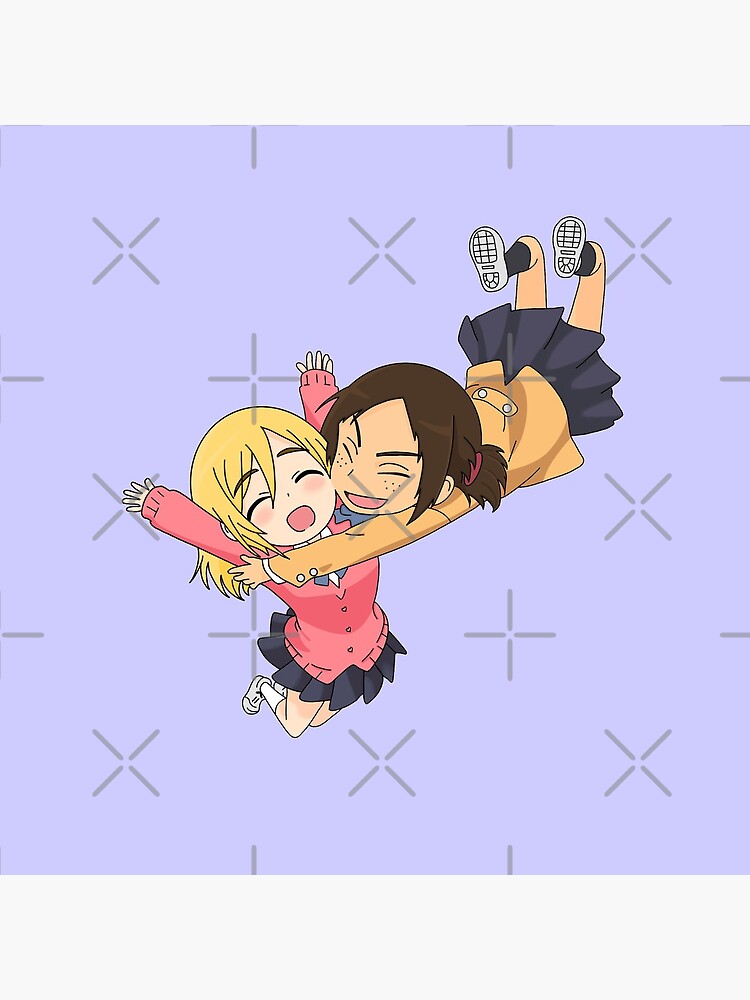 "Chibi Ymir and Historia" Poster by vianelle | Redbubble