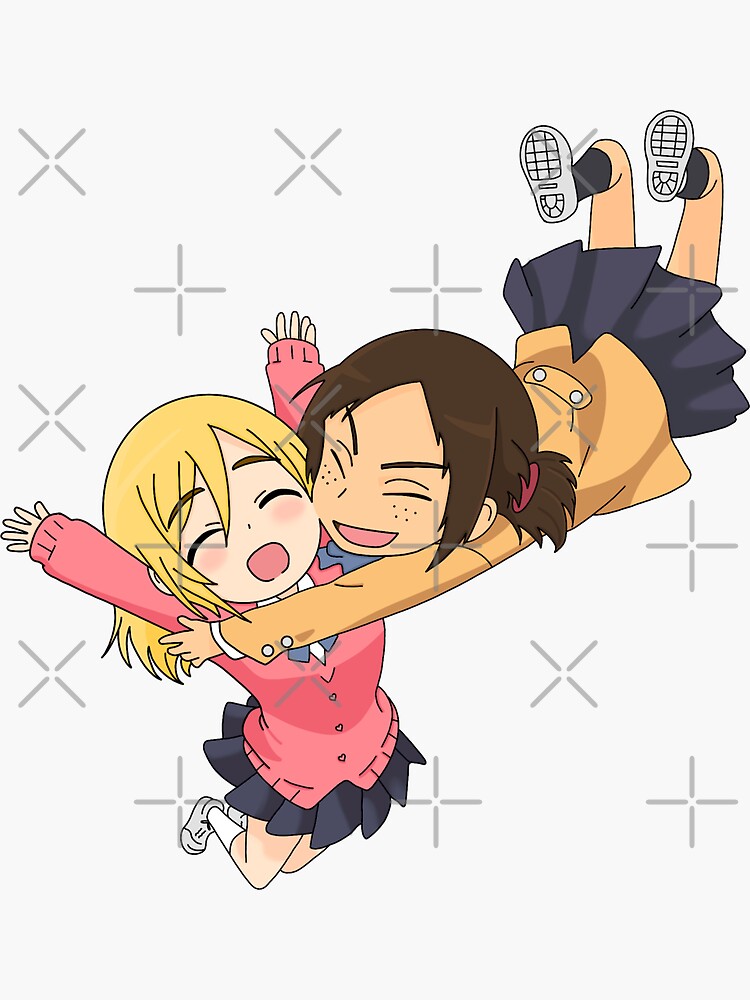 Pegatina «Chibi Ymir e Historia» de vianelle | Redbubble
