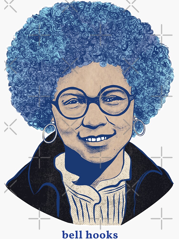 "bell hooks" Sticker for Sale by AnniRaasu | Redbubble