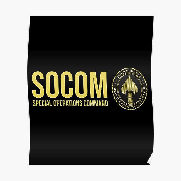 Póster «COMANDO DE OPERACIONES ESPECIALES DE LOS ESTADOS UNIDOS SOCOM ...
