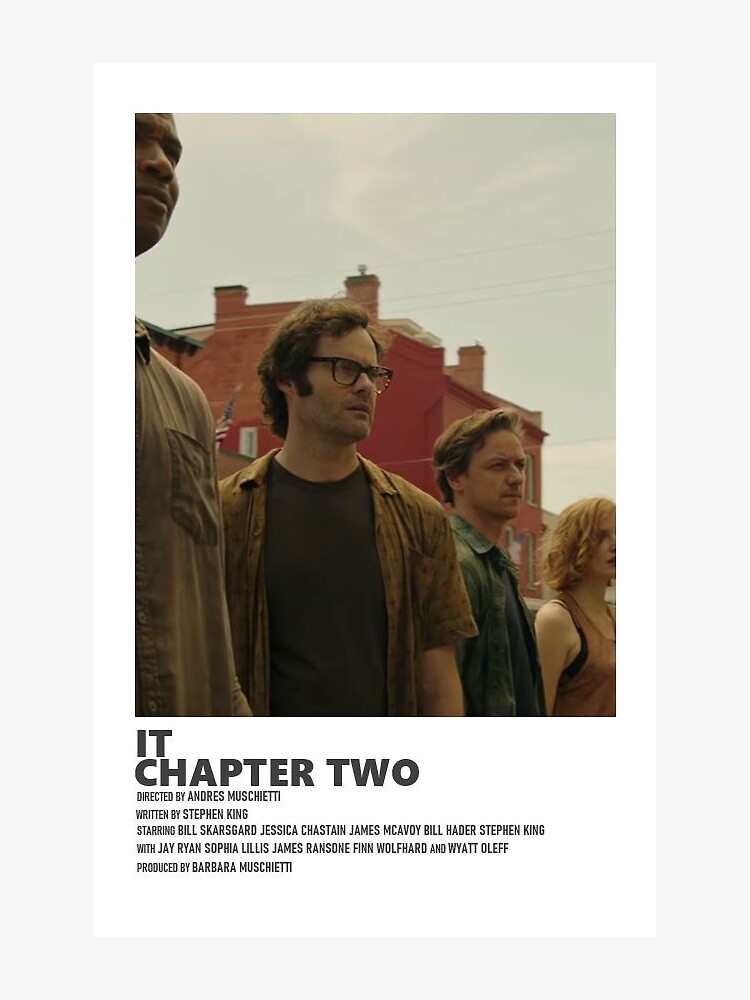 "IT Chapter Two Movie Poster " Sticker for Sale by NyaBrown | Redbubble