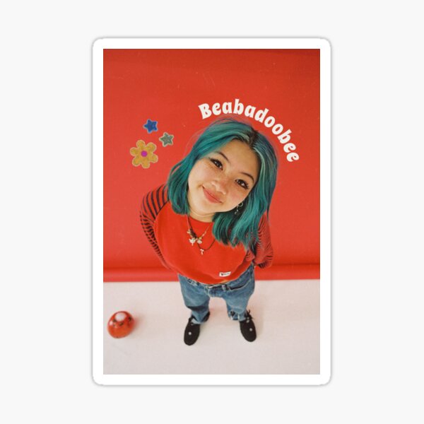 "Beabadoobee Shirt Sticker Poster" Sticker for Sale by nicolepee ...