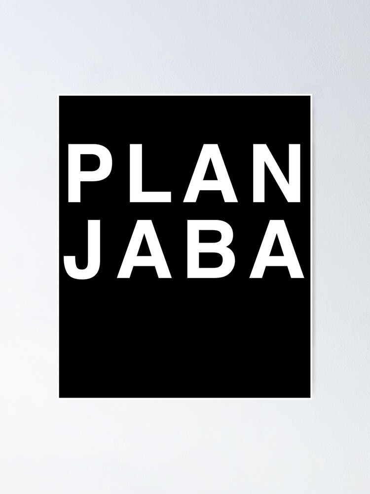 "Plan Jaba Cuba" Poster by livaniaapparel | Redbubble