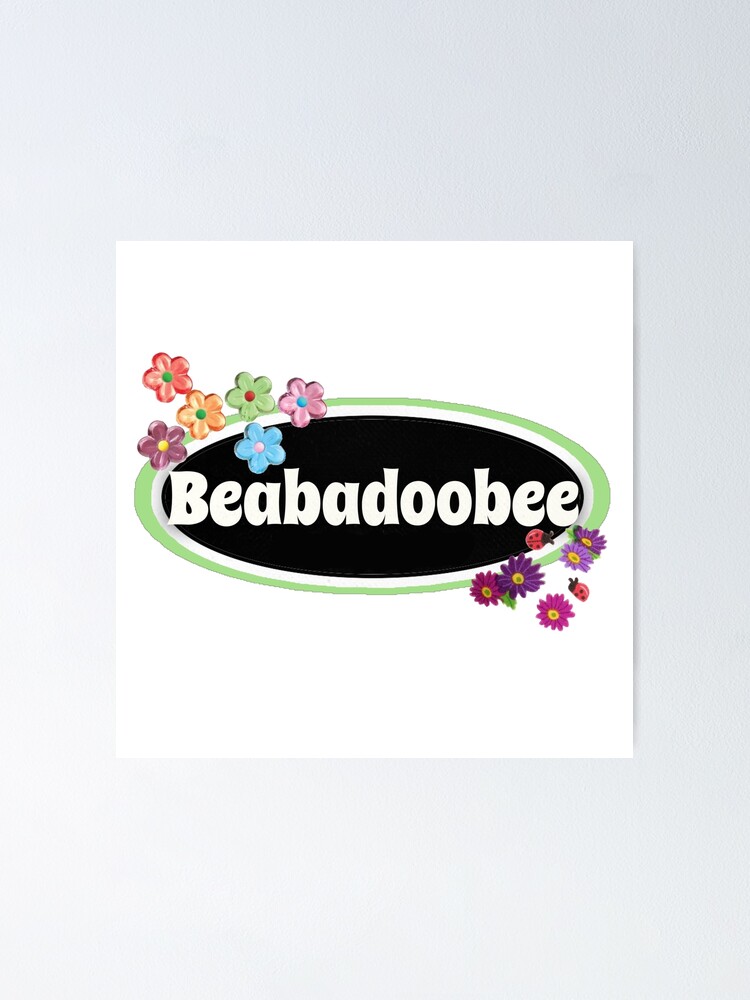 "Beabadoobee Name Logo Art" Poster for Sale by nicolepee | Redbubble