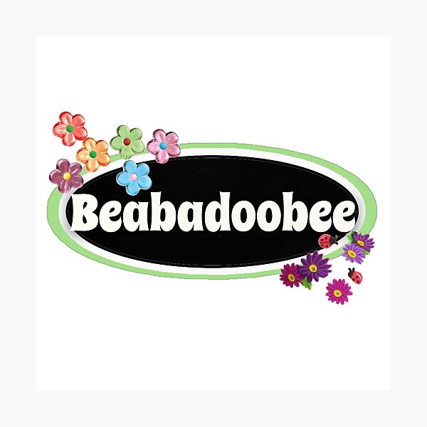 "Beabadoobee Name Logo Art" Photographic Print by nicolepee | Redbubble