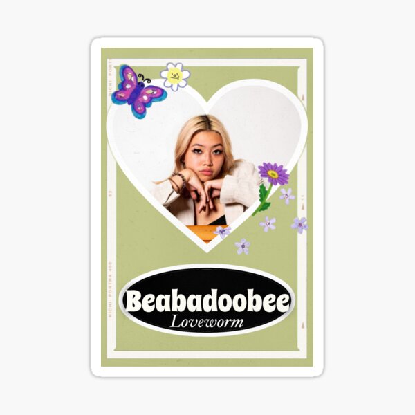 "Beabadoobee Loveworm Album Poster" Sticker for Sale by nicolepee ...