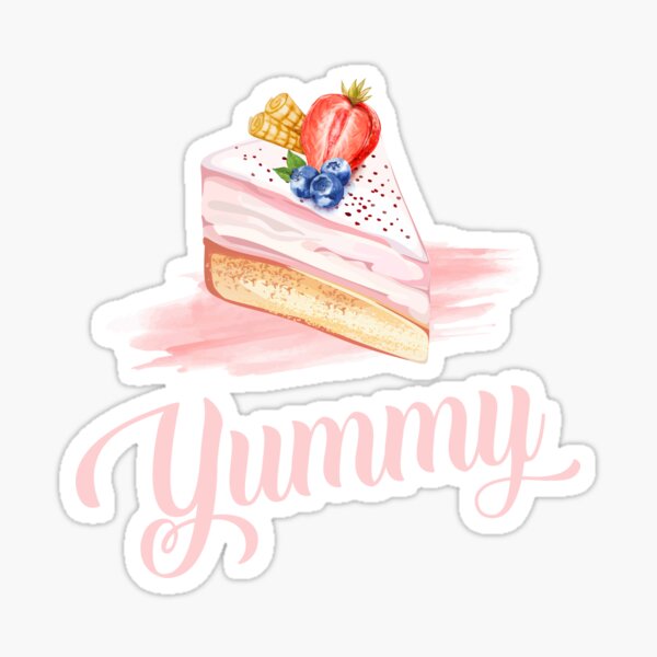"Yummy Sweet" Sticker for Sale by ANVDESIGN | Redbubble