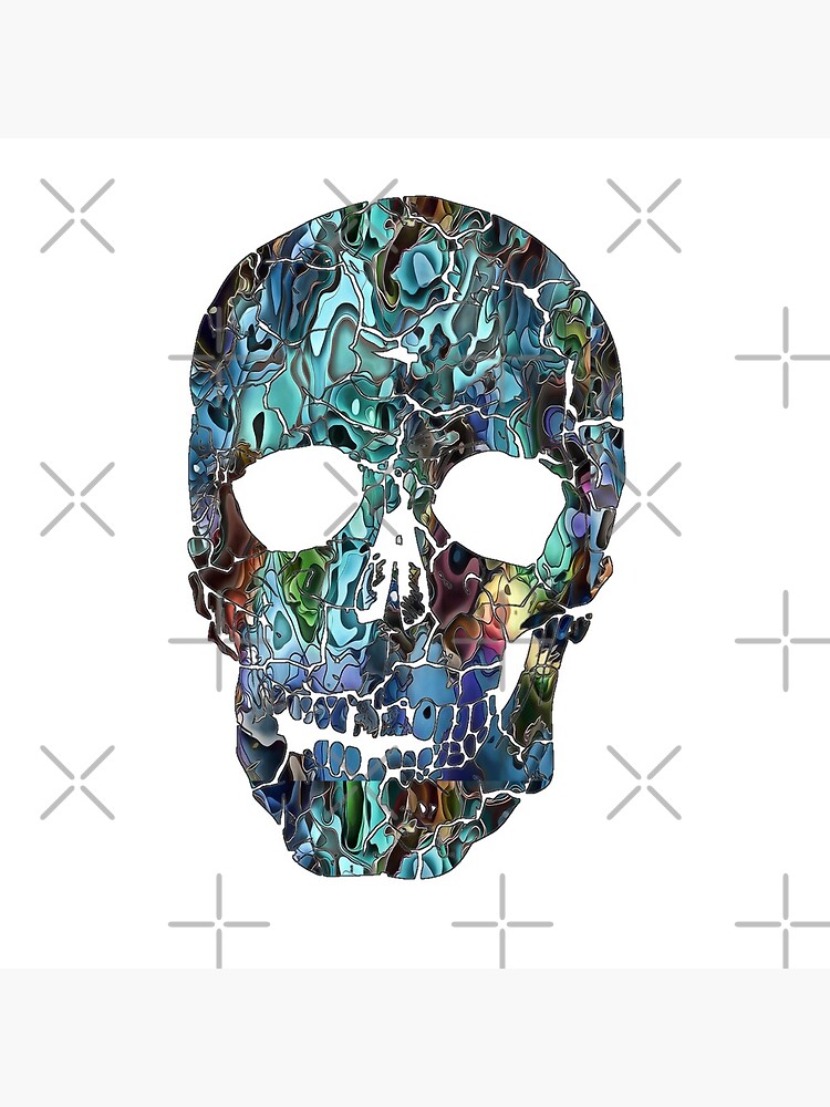 "Colorful Abstract skull - skull" Poster by Photography-Art | Redbubble