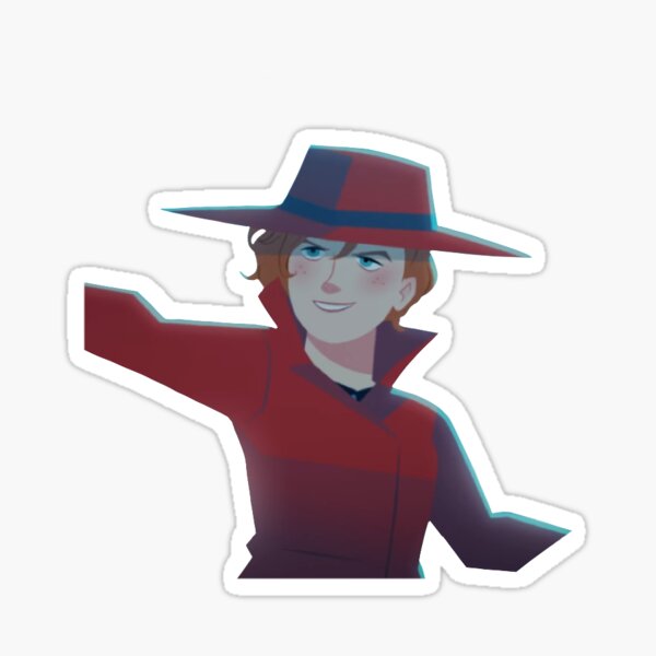 "Ivy as Carmen" Sticker for Sale by goaliefox07 | Redbubble