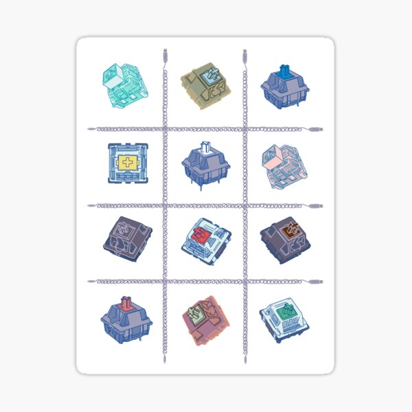 "Click Clack " Sticker for Sale by Sleepgazer | Redbubble