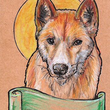 "Dingo" Sticker for Sale by Anton Van Dort | Redbubble