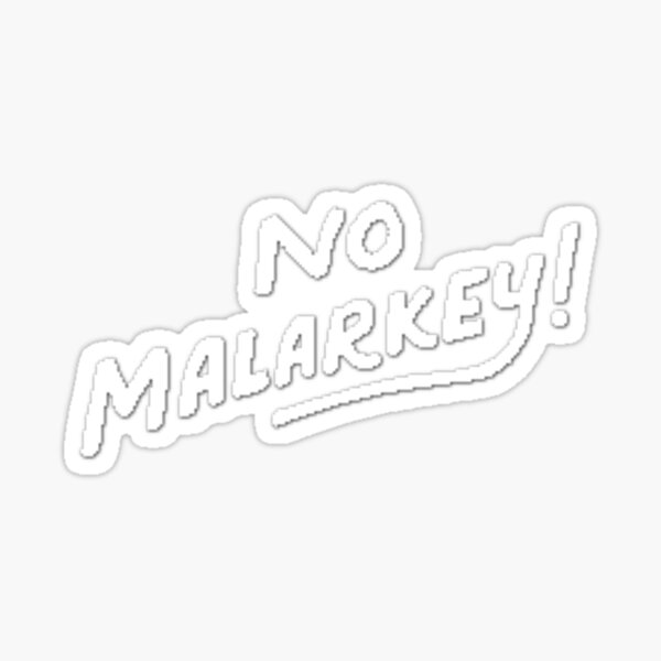 "Biden 2020 No malarkey" Sticker for Sale by squirrel-family | Redbubble