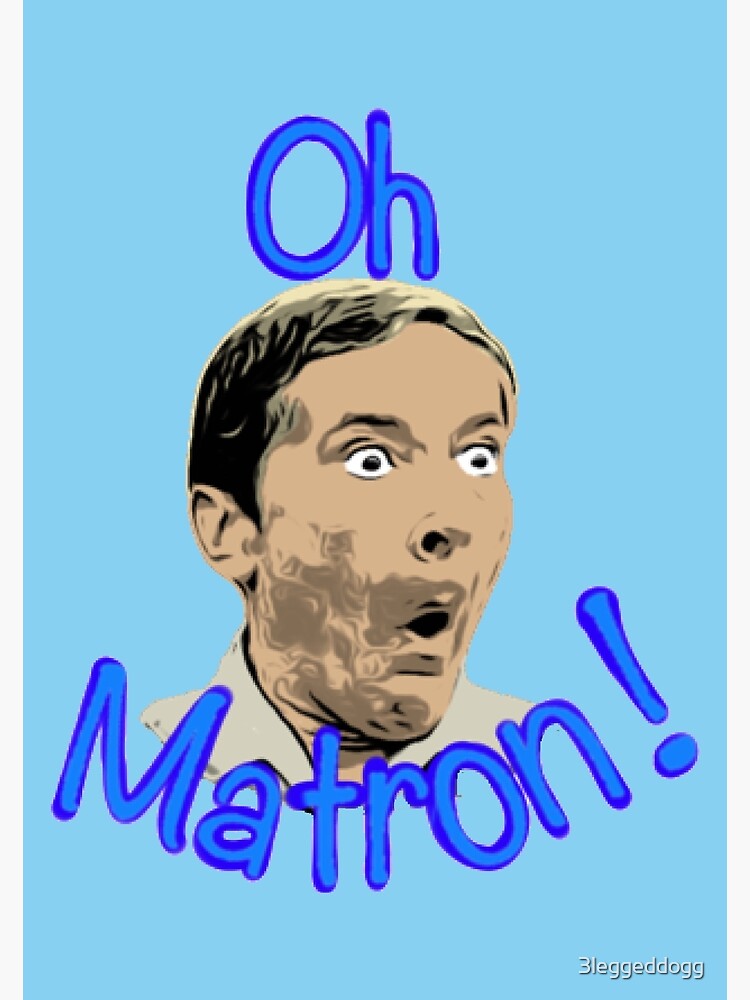 "Oh matron! Kenneth Williams - carry on camping" Poster for Sale by ...