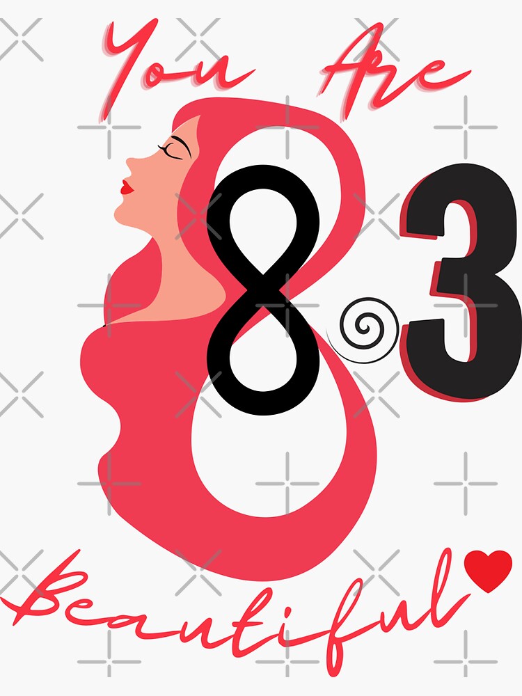 "Infinity Woman" Sticker by OMdesign10 | Redbubble