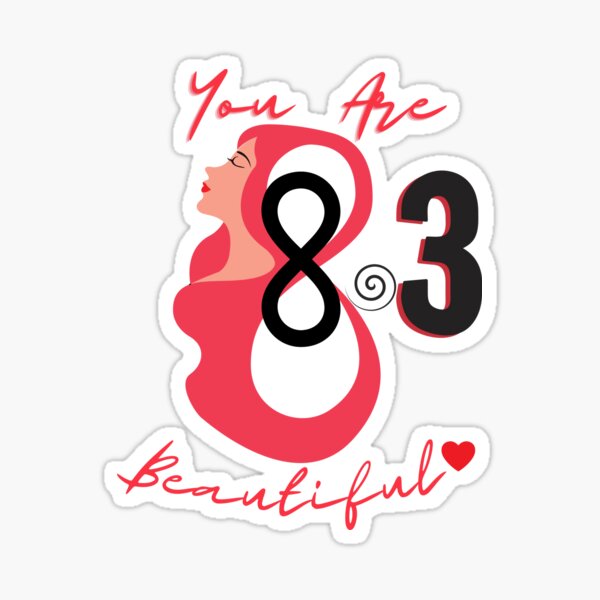 "Infinity Woman" Sticker by OMdesign10 | Redbubble
