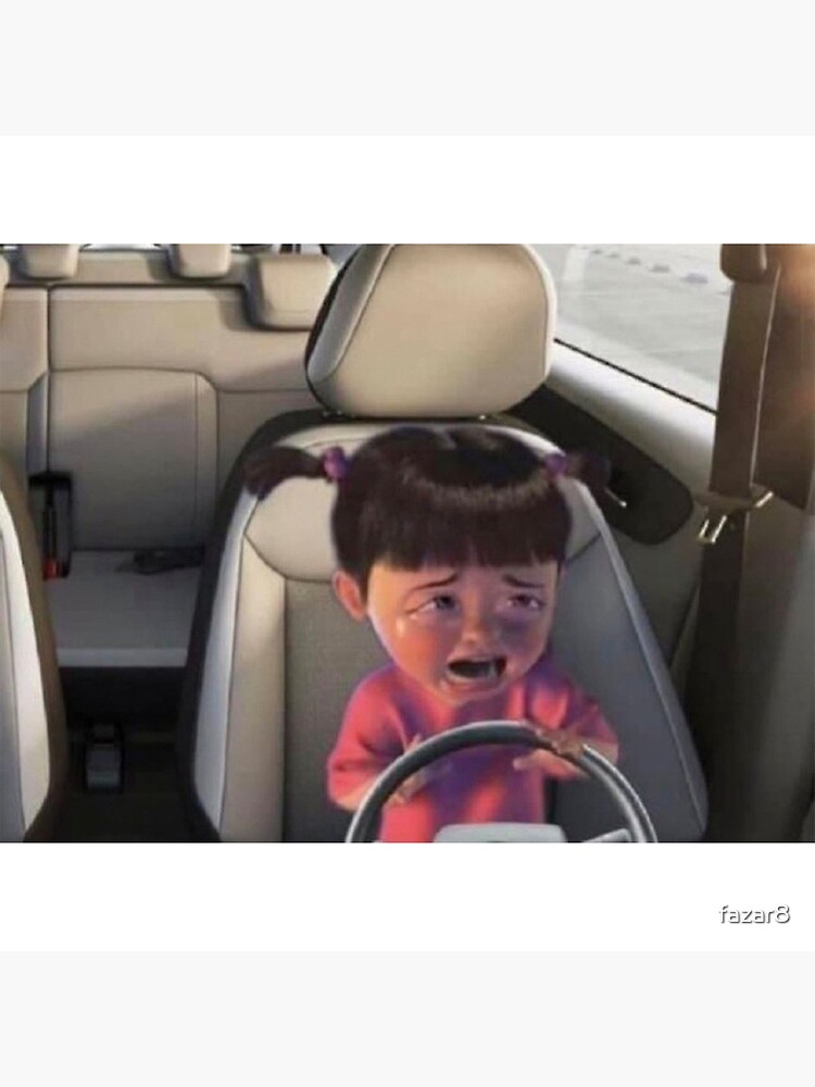 "Crying Boo driving" Poster for Sale by fazar8 | Redbubble