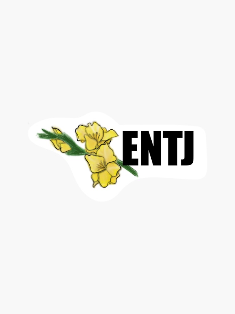 "ENTJ" Sticker for Sale by Staceface- | Redbubble