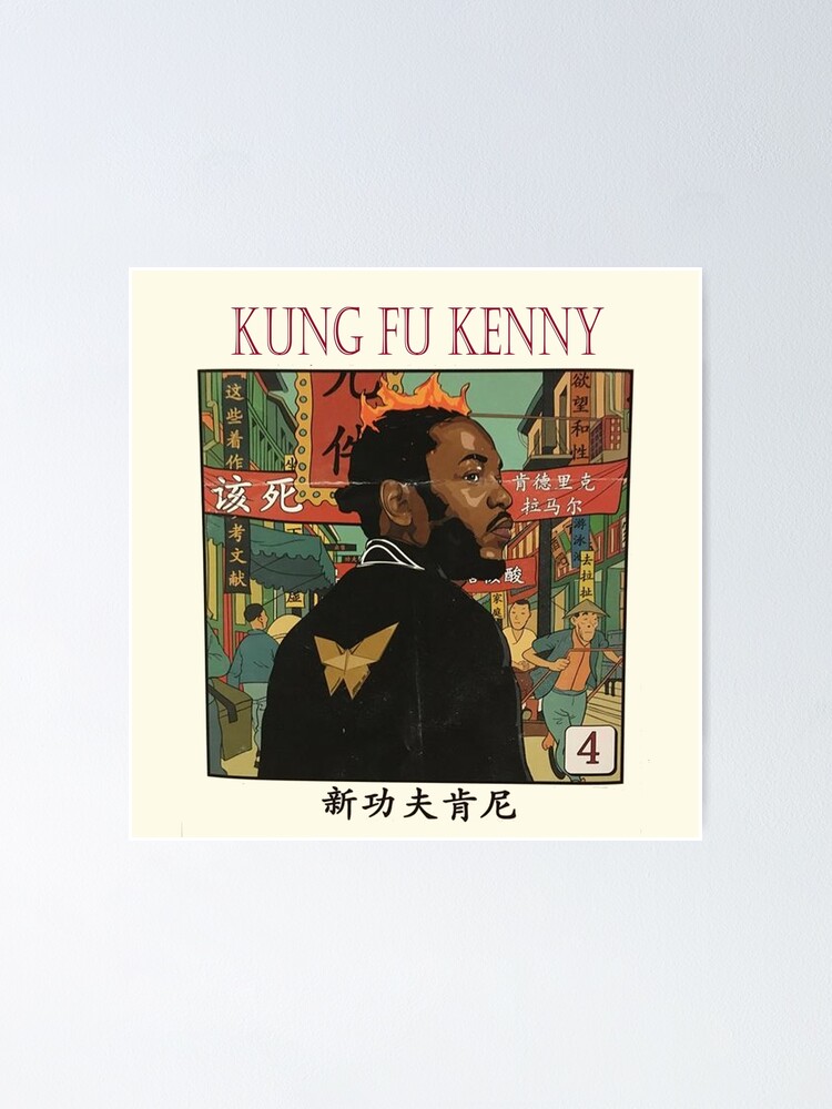 "kendrick lamar kung fu kenny" Poster for Sale by Noellet | Redbubble