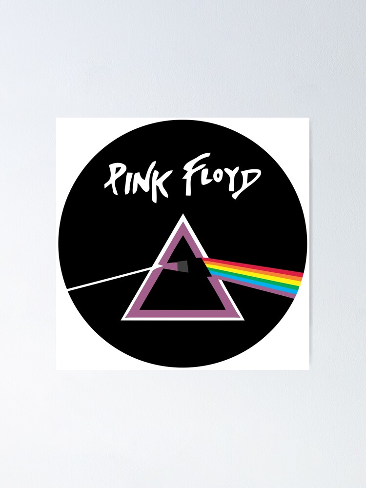 "PINK FLOYD LOGO STICKER" Poster by michelle23499 | Redbubble