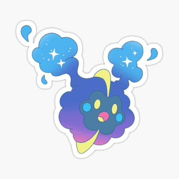 "Nebby Cosmog Kawaii Sticker" Sticker by potionshops | Redbubble