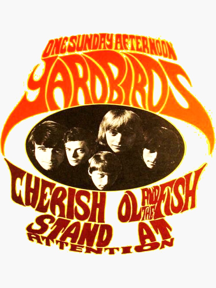"the yardbirds logo " Sticker for Sale by gcleveland1y | Redbubble
