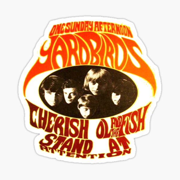 "the yardbirds logo " Sticker for Sale by gcleveland1y | Redbubble