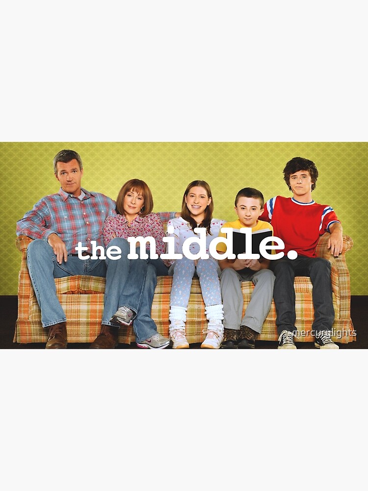 "the middle" Poster for Sale by mercurylights | Redbubble