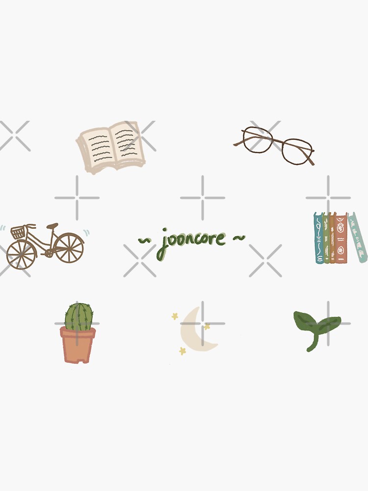 Pegatina «Estética Jooncore» de serendipitousMT | Redbubble