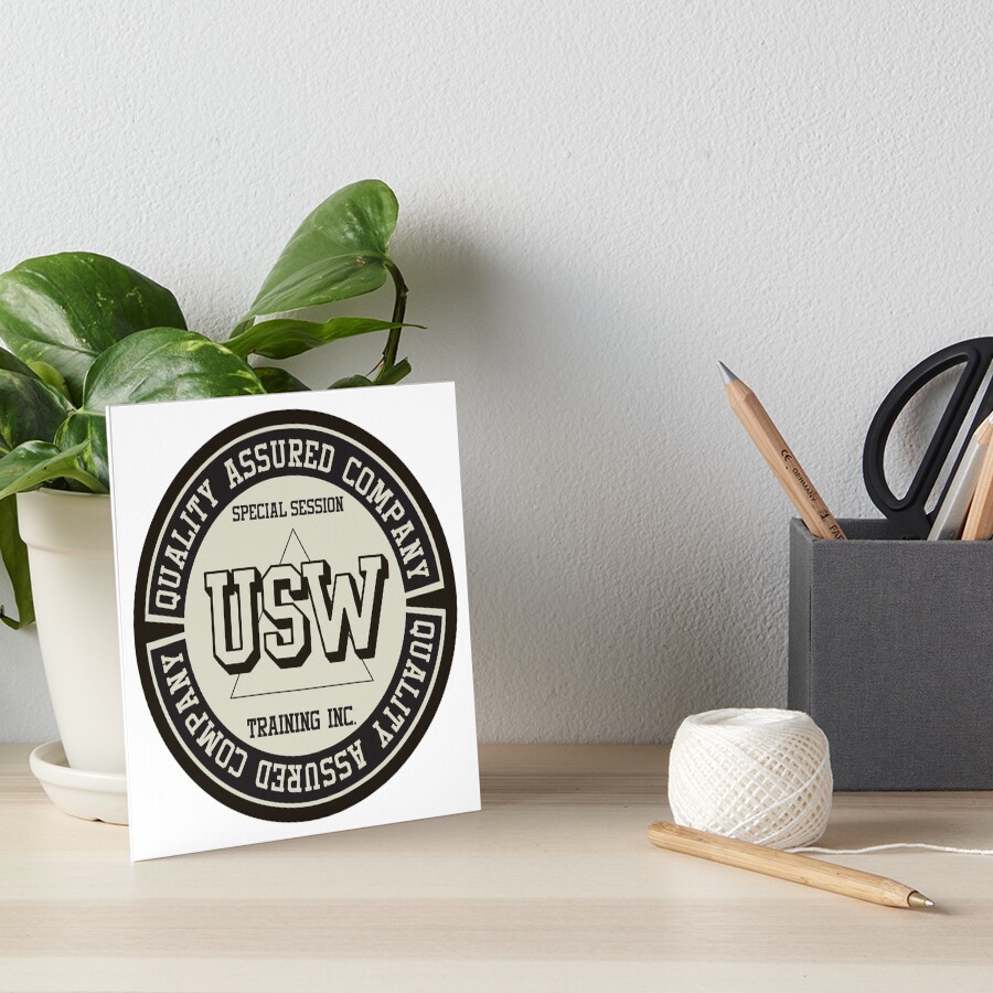 "Usw Logo" Art Board Print by athru | Redbubble