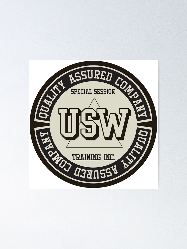 "Usw Logo" Poster for Sale by athru | Redbubble