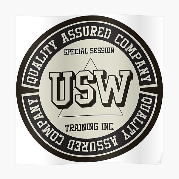"Usw Logo" Poster for Sale by athru | Redbubble