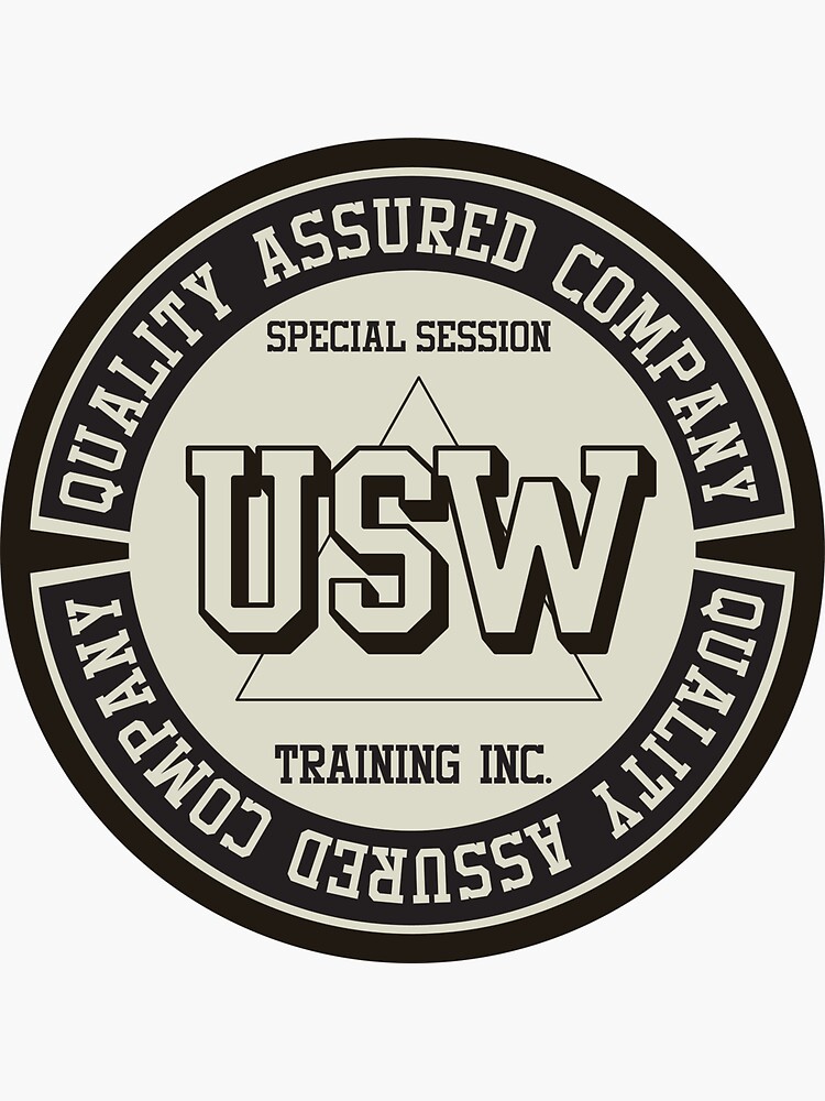 "Usw Logo" Sticker for Sale by athru | Redbubble