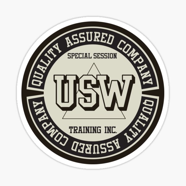 "Usw Logo" Sticker for Sale by athru | Redbubble