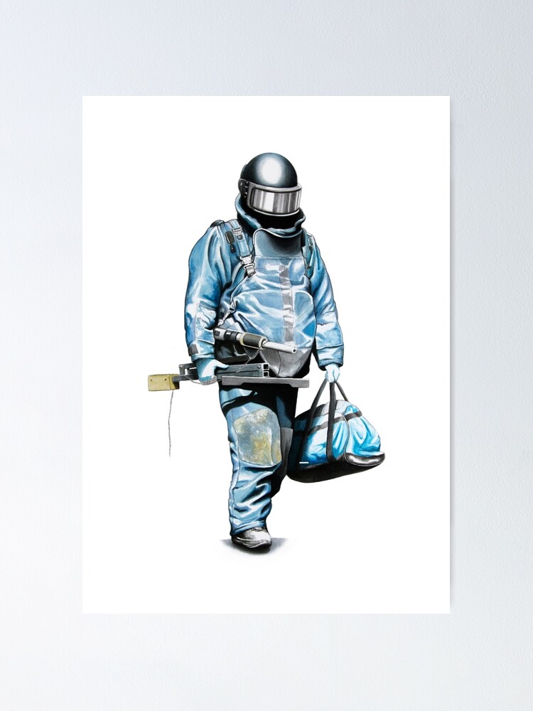 "British EOD Operator" Poster by jemwrightart | Redbubble