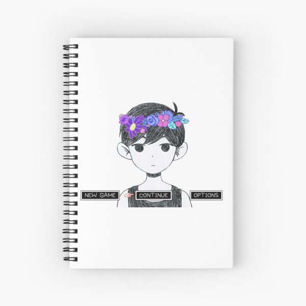 Omori Spiral Notebooks | Redbubble