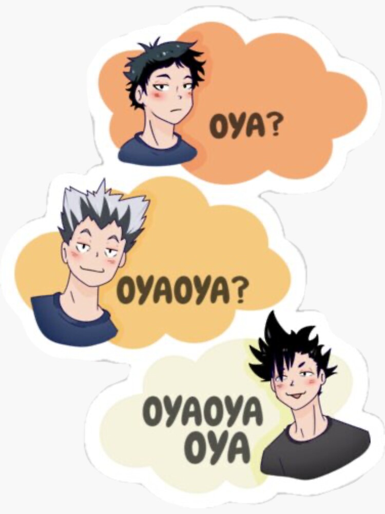 "oya oya sticker" Sticker for Sale by stickerpackss | Redbubble