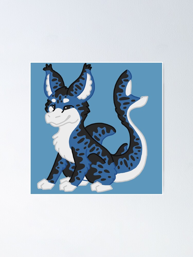 "Blue Baby Manokit" Poster for Sale by Omelette2 | Redbubble